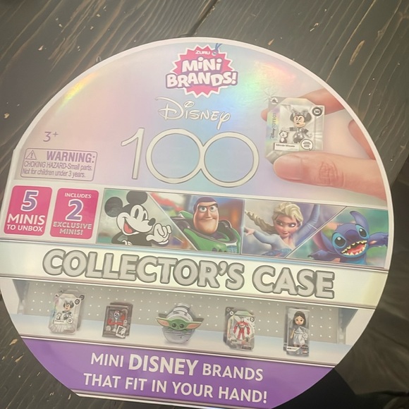 Disney | Toys | Disney Mini Brands Collector Set And Case Includes 5 ...